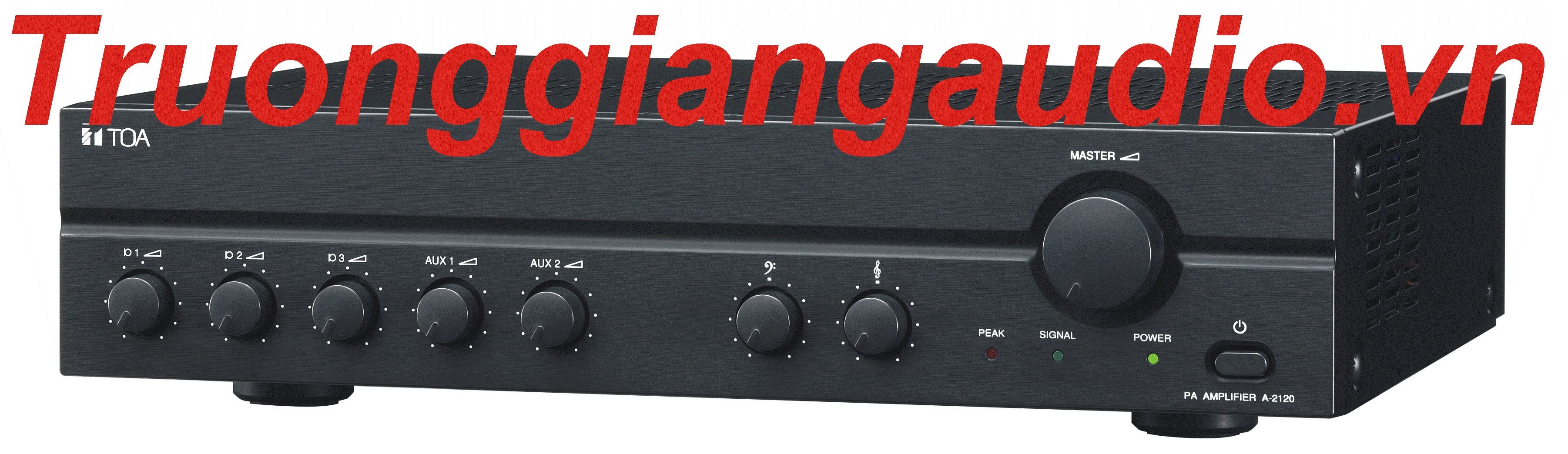 Amply Mixer 120W TOA A-2120 H: Xuất xứ Japan/Indonesia